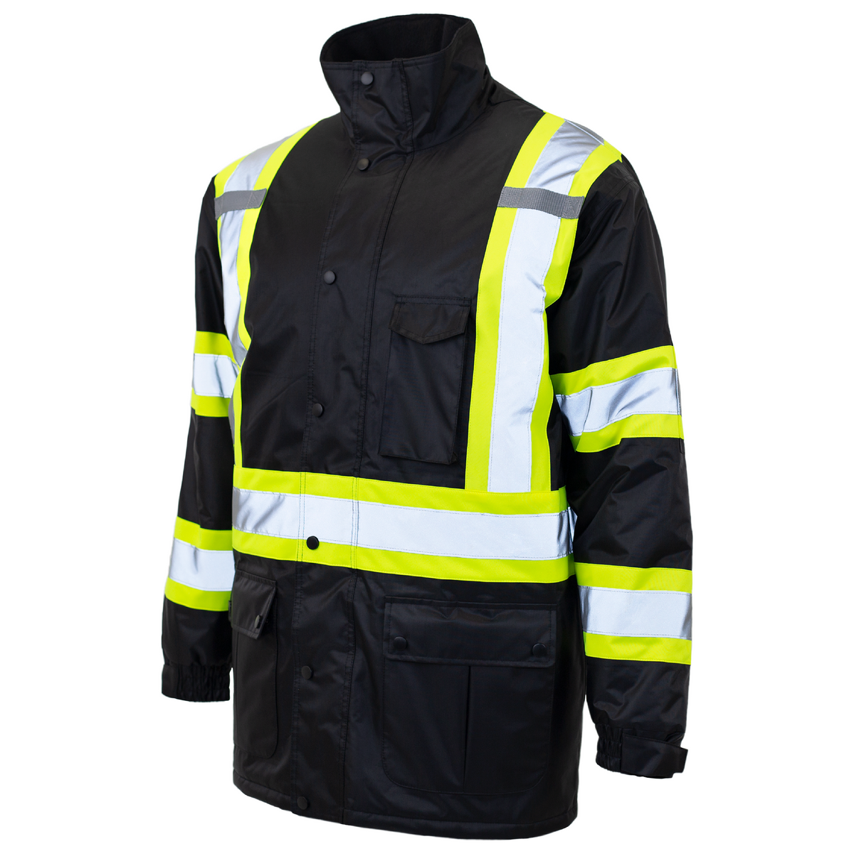 High-Visibility ANSI Safety Jacket Two-Toned | Technopack Safety & PPE ...