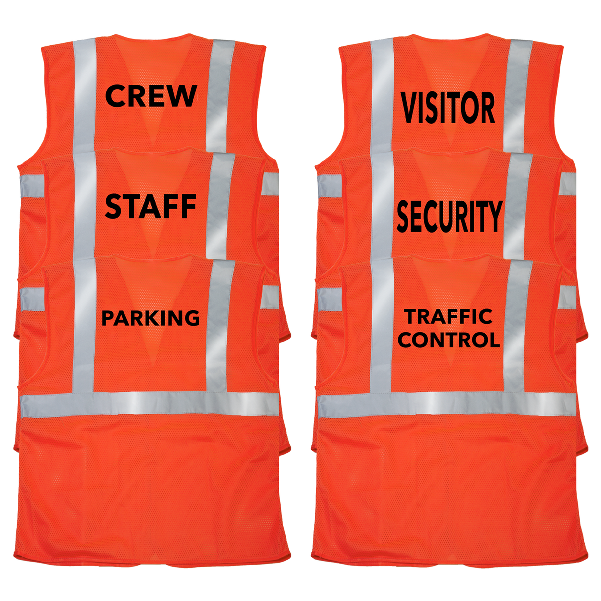 Custom-Printed Reflective ANSI Safety Vest | Texts, Logos, Etc. – JORESTECH